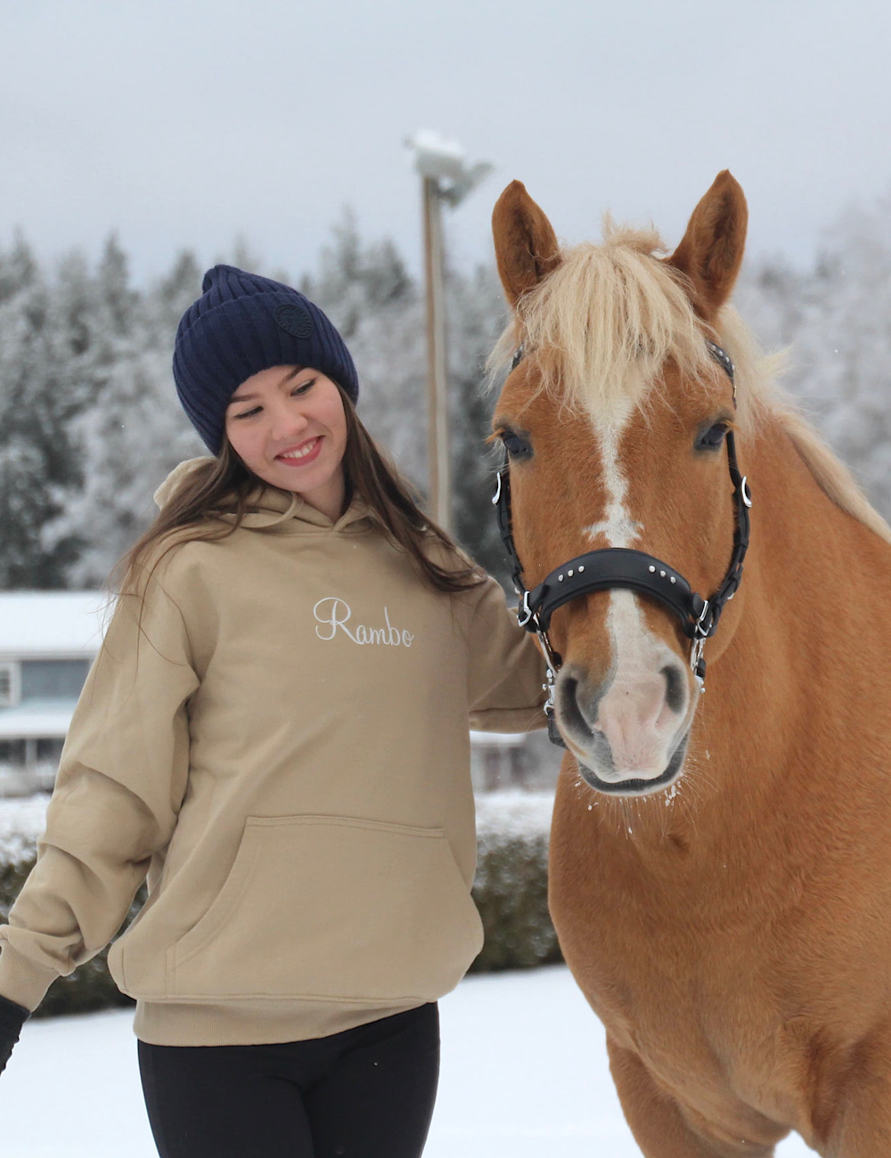 Rambon Talli – Felix – Huppari, beige – Hikipanta